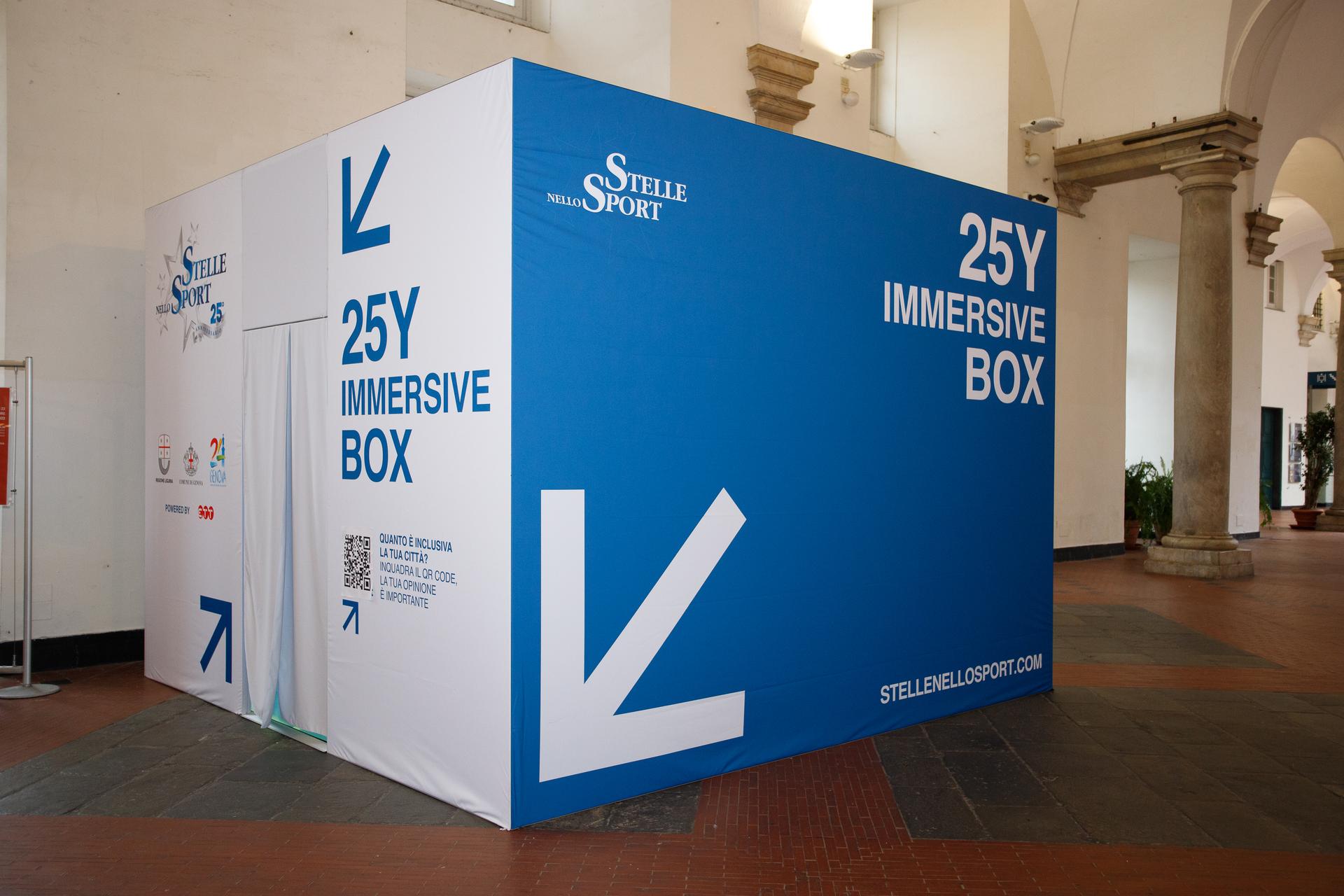 25Y Immersive box alla Festa dello Sport dal 24 al 26 maggio - Sanremonews.it