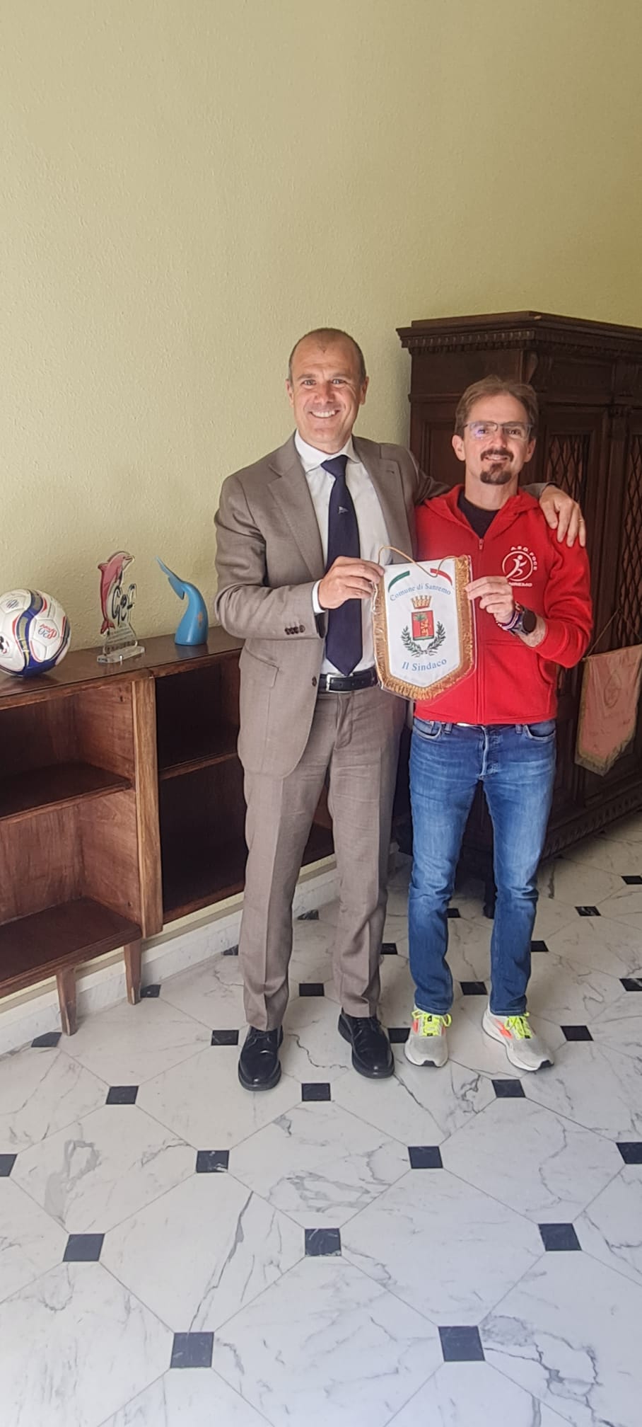 Sanremo: assessore Sindoni riceve Alessandro Castagnino, campione ...