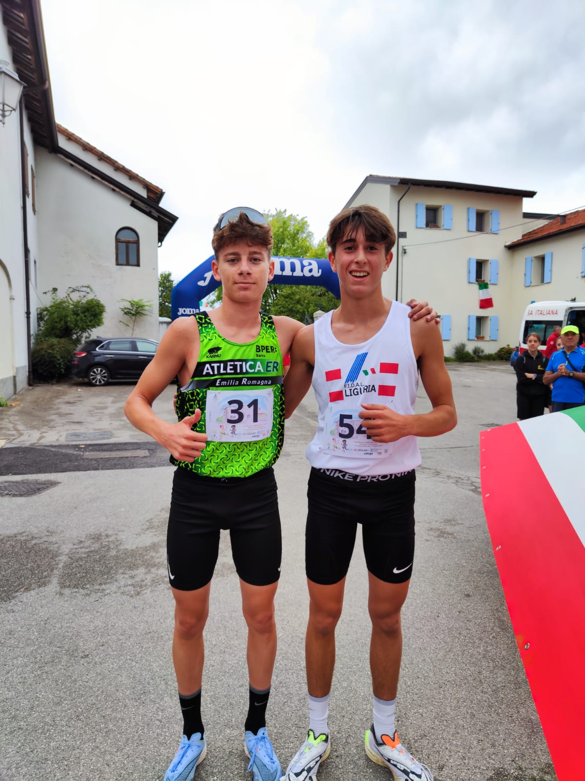 Trofeo nazionale di corsa su strada, medaglia d'argento per Gabriele ...