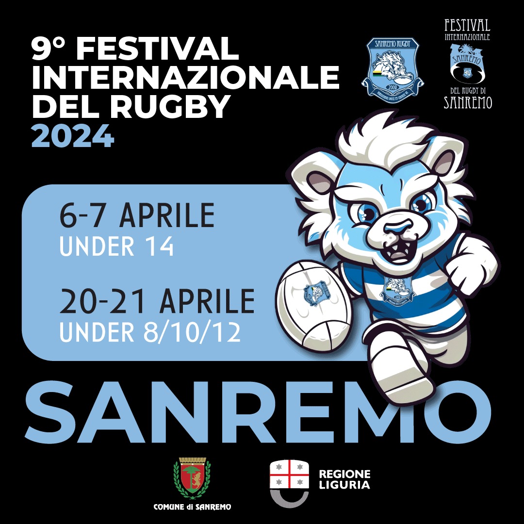 Sanremo: il Festival del Rugby raddoppia per la sua 9ª edizione ...