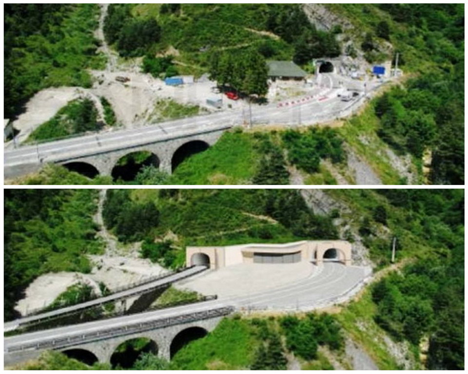Ecco le foto di come è adesso e come sarà in futuro il tunnel del Colle ...