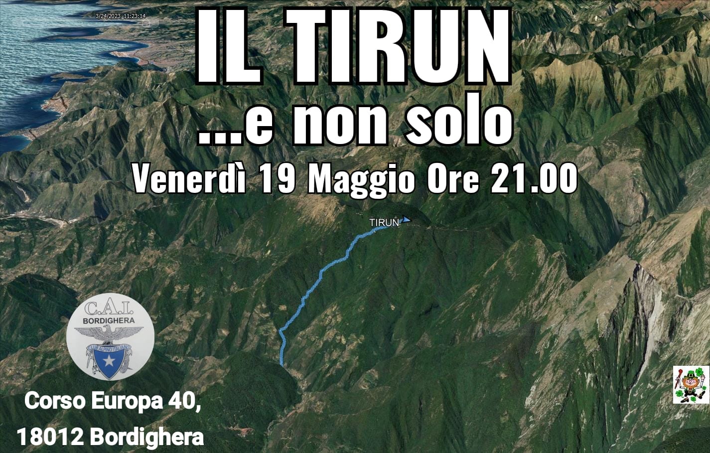 Bordighera: con il CAI alla scoperta del 'Tirun', venerdì il filmato ...