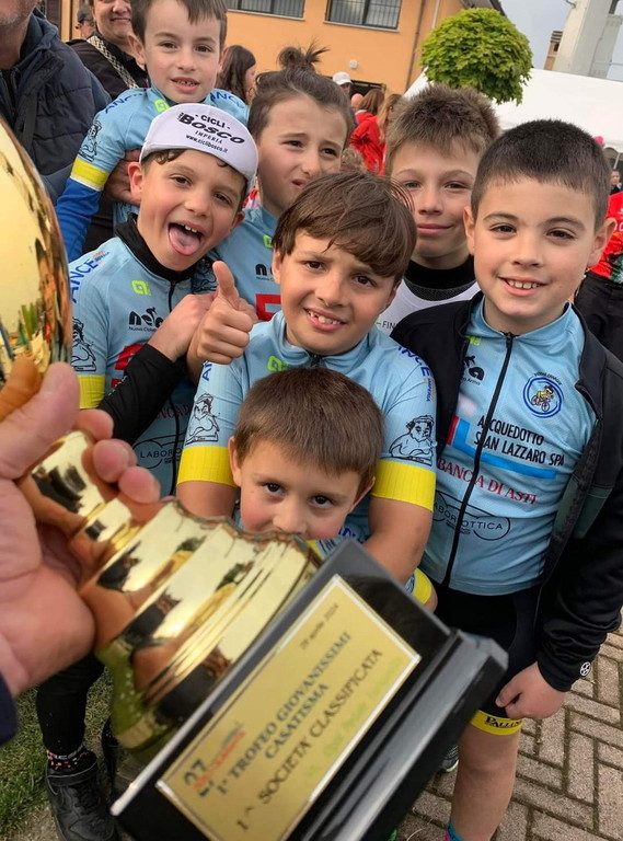 Piccole Canaglie della Nuova Ciclistica Arma all'azione: primo posto a ...